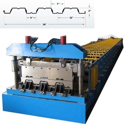 China Fully Automated Floor Decking Forming Machine For Construction Needs for sale