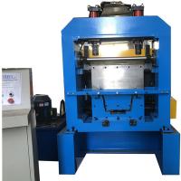 China Steel Decking Single Wave Rolling Forming Machine With Middle Plate Welded Frame for sale