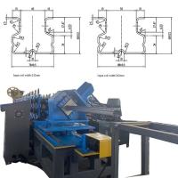 China Advanced Shelf Panel Roll Forming Machine For Upright Racks With Punching And Cutting Systems for sale