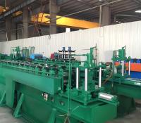 China High Speed Rack Shelf Roll Forming Machine With Servo Feeder And Hydraulic Punch for sale