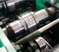 China High Speed Rack Shelf Roll Forming Machine With Servo Feeder And Hydraulic Punch for sale