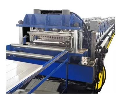 China Chain Driving Steel Sheet Roll Forming Machine Processing Flow Of Uncoiling Auto Cutting for sale