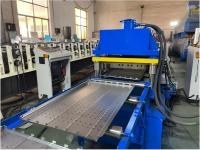 China Fully Automatic Selective Pallet Racking Rolling Forming Machine For High Volume Production With Hydraulic Punching for sale