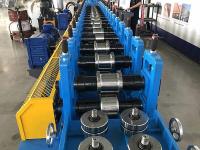 China Customized Slotted Unistrut Channel Roll Forming Machine With Welding Seam And 70-90mm Roller Diameter for sale