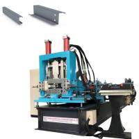 China Automatic Steel Frame Channel Punch Holes C U Z W M V T Purlin Roll Forming Machine for sale