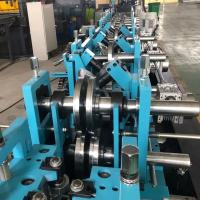 China Automatic Steel Frame Channel Punch Holes C U Z W M V T Purlin Roll Forming Machine for sale