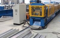 China Hydraulic Punching 18stations C Purlin Roll Forming Machine PLC for sale