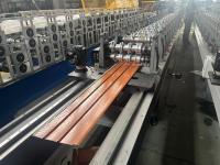 China Automatic Control And Shearing System Soffit Panel Rolling Forming Machine For Smooth Operation for sale