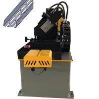 China Metal U Profile Roll Forming Machine With Holes Rolling for sale