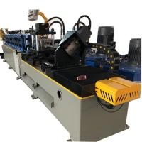 China Metal U Profile Roll Forming Machine With Holes Rolling for sale