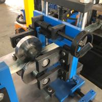 China Metal U Profile Roll Forming Machine With Holes Rolling for sale