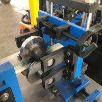 China Metal U Profile Roll Forming Machine With Holes Rolling for sale