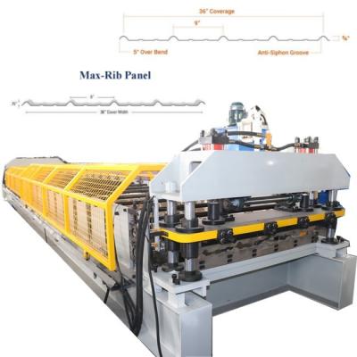 China Chain Driven Ag Roof Panel Roll Forming Machine 220v for sale