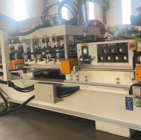 China Intelligent CZ purline rolling forming machine after shearing with customized punching holes for sale