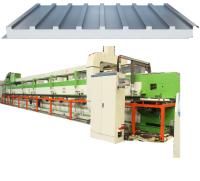 China Aluminum Alloy PIR Insulated Great Wall Panel Rolling Forming Machine for sale
