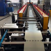 China Metal Supermarket Shelf Back Panel Profile Making Machine for sale
