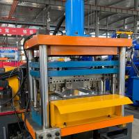 China Metal Supermarket Shelf Back Panel Profile Making Machine for sale