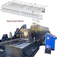 China Multi-slot Track with normal stud and track profile making machine for Canada for sale