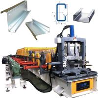China Heavy duty 350 C and Z purline machine gearbox type for sale