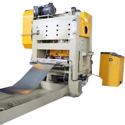 China Automatic punching and cut to length production line for sale