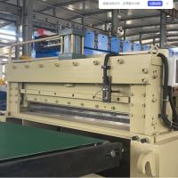 China Automatic punching and cut to length production line for sale