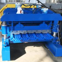 China Metal Roof Glazed Tile Roof Roll Forming Machine Corrugated Steel Sheet BV / SGS for sale