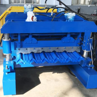 China Metal Roof Glazed Tile Roof Roll Forming Machine Corrugated Steel Sheet BV / SGS for sale