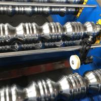 China Metal Roof Glazed Tile Roof Roll Forming Machine Corrugated Steel Sheet BV / SGS for sale