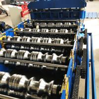 China Metal Roof Glazed Tile Roof Roll Forming Machine Corrugated Steel Sheet BV / SGS for sale