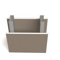 China 25 Gauge Galvanized Steel Wall Framing Ce Stud And Track Roll Forming Machine for sale