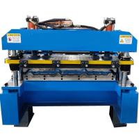 China 840 Box Profile Metal Roofing Ppgi Steel Sheet Roll Forming Machine for sale