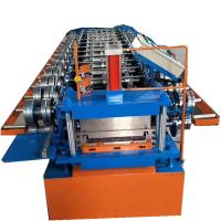 China Roofing Sheet Copper Plc Standing Seam Roll Forming Machine for sale