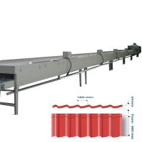 China Stone Coated Metal Roof Tile Making PPGI Rollformer Machine for sale