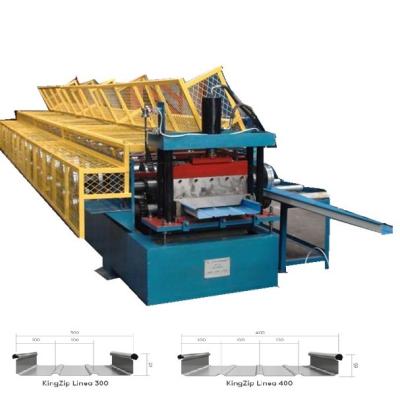 China Zip Lock Bemo Type Standing Seam Profiling Machine 16 Station for sale