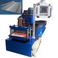China Zip Lock Bemo Type Standing Seam Profiling Machine 16 Station for sale