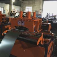 China Manual Decoiler Supermarket Shelving 1.2mm Panel Roll Forming Machine for sale