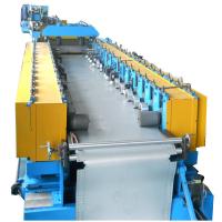 China Adjustable Width Linear Ppgi 0.2mm Shelf Panel Roll Forming Machine for sale