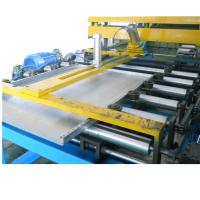 China Adjustable Width Linear Ppgi 0.2mm Shelf Panel Roll Forming Machine for sale