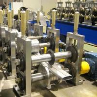 China Interlocked Light Keel Roll Forming Machine Oval Tube Gcr12mov for sale