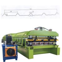 China IBR Metal Roofing Sheet Rolling Machine 7.5kw PPGI To EGYPT for sale