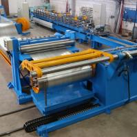 China Recoiler Metal Coil Slitting Machine 1250mm Width PPGI Coils for sale