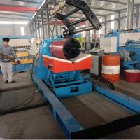 China Recoiler Metal Coil Slitting Machine 1250mm Width PPGI Coils for sale