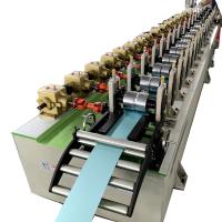 China 0.35mm Thickness Roll Forming Machine Aluminum PU Shutter 7.5kw for sale