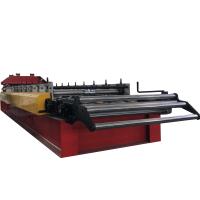 China 350H Steel Glazed Tile Roofing Machine Gcr15 Roller 5.5KW Step Tile Machine for sale