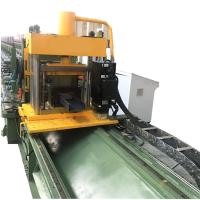 China C Post Highway Guardrail Roll Forming Machine W Beam 55kw Hydraulic for sale
