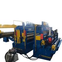 China 4mm Thickness Metal Slitting Line Hydraulic Decoiler 120mm Shaft for sale