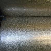 China PLC Metal Embossing Machine Worm Pattern 60CrMnMo Roller HRC58 for sale
