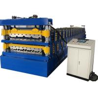 China 7.5kw Double Layer Roll Forming Machine GI PPGI 25m/ Min Anti Rusty for sale