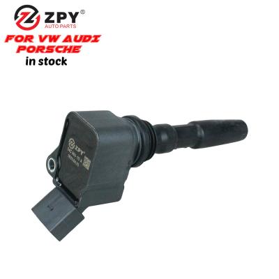 China ZPY Factory Price Ignition Coil For Audie A1 A3 A4 A5 Q2 Q3,V W GOLF Jetta Polo Seat 5.0 04E905110B 04C905110A for sale