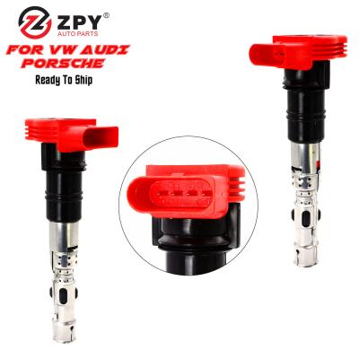 China ZPY Auto Parts Ignition Coil for Audi A4 Q7 B6 B7 A5 A6 C6 A8 VW PHAETON TOUAREG 077905115T  077 905 115T for sale